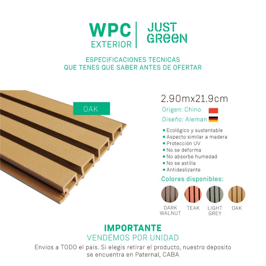 WPC Exterior – Just Green